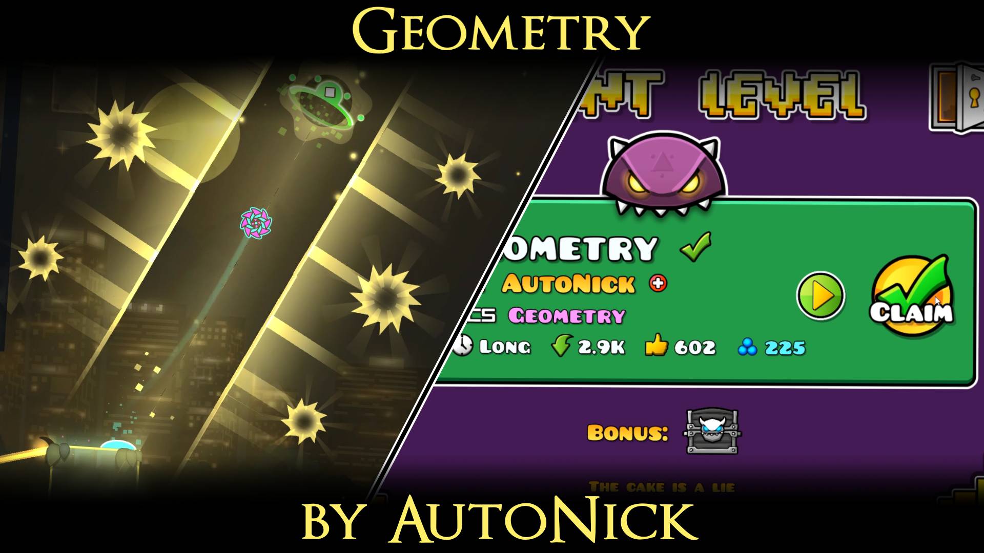 Никакого Dash! Только Geometry. | Geometry by AutoNick | Event Level