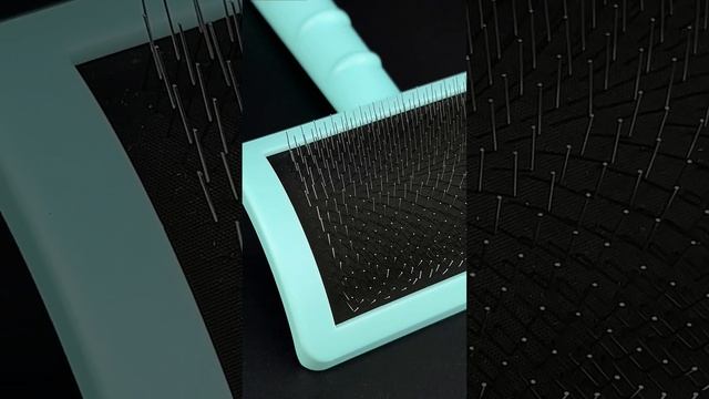 Пуходерка средней жесткости PS1125 цвет бирюзовый