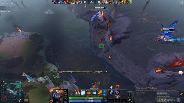 Dota 2. Джакиро+Аганим=СМЕРТОКРЫЛ! #shorts