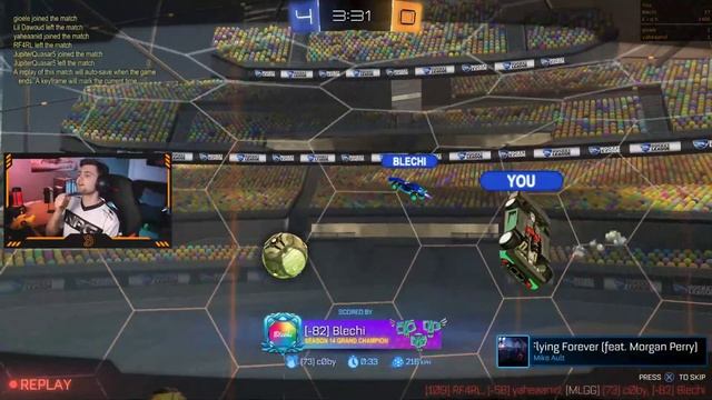 World Record 216 Kph Max Speed Rocket League Team Pinch C0by