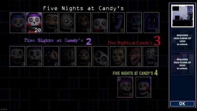 НОВЫЙ ФНАК №1 Candy's Custom Night