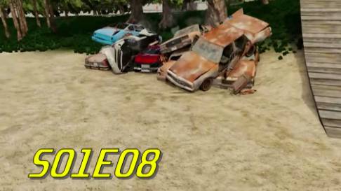 Фильм в BeamNG.drive. Погоня за догом и мансом (+ звуковые эффекты) SO1EO8 1 сезон 8 серия