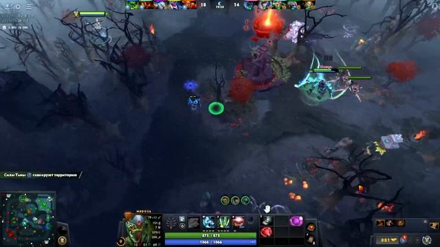 Dota 2. Дота 2. Медуза. 5 позиция (Полная поддержка). Закрываю