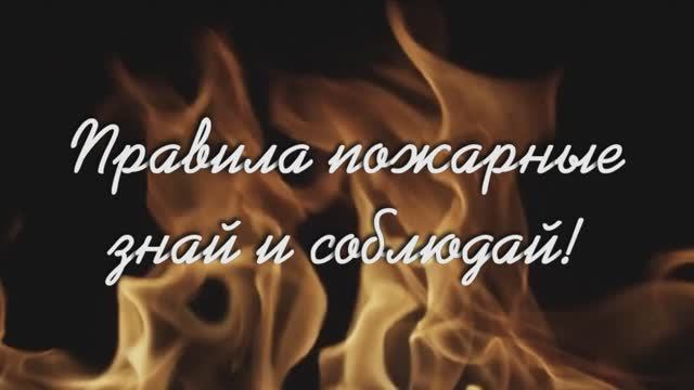 04. Видеофестиваль школьных агитбригад "Правила пожарные знай и соблюдай!"