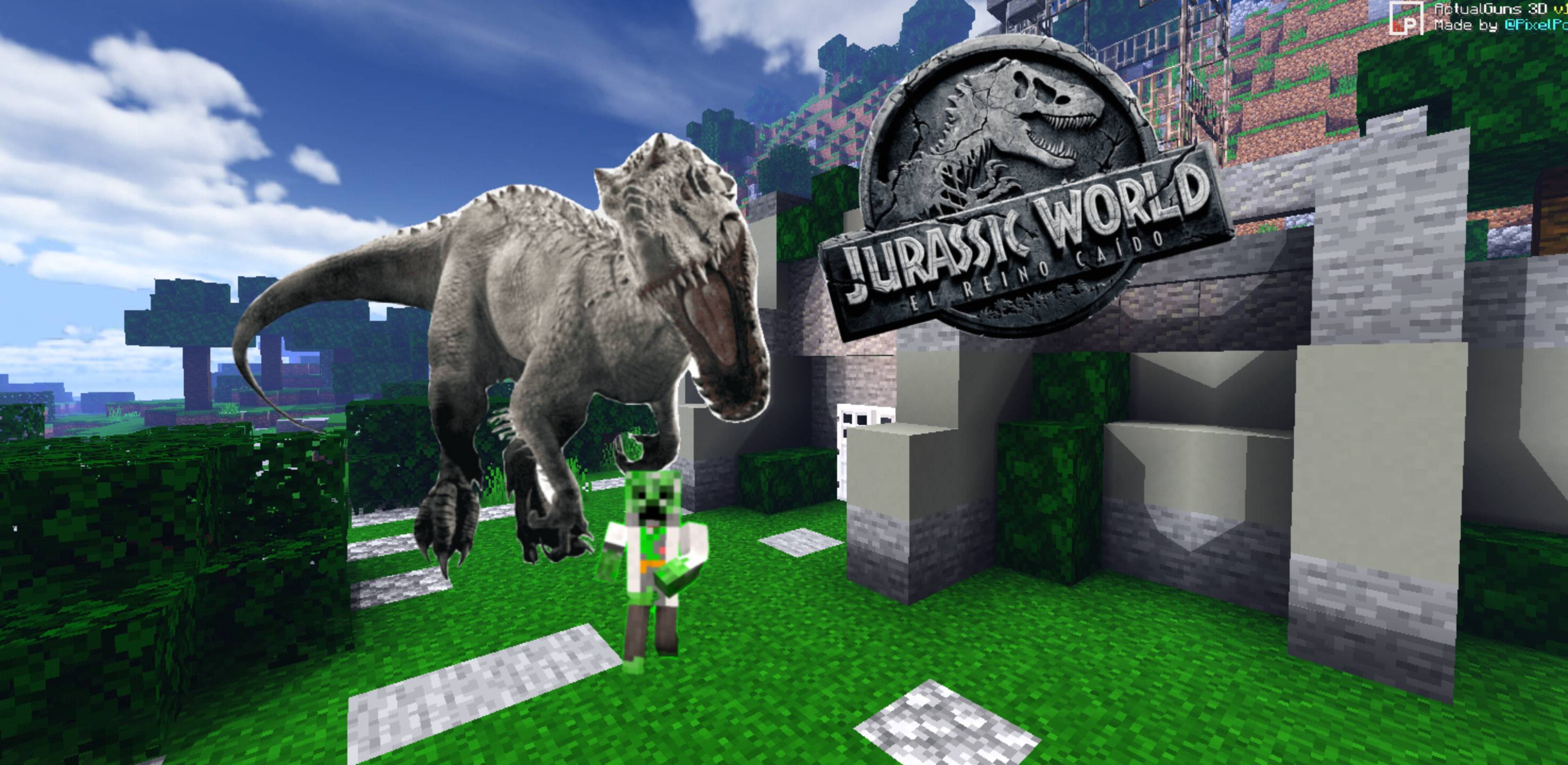 НА НАС НАПАЛ ИНДОМИНУС! | Дино апокалипсис в майнкрафт #6