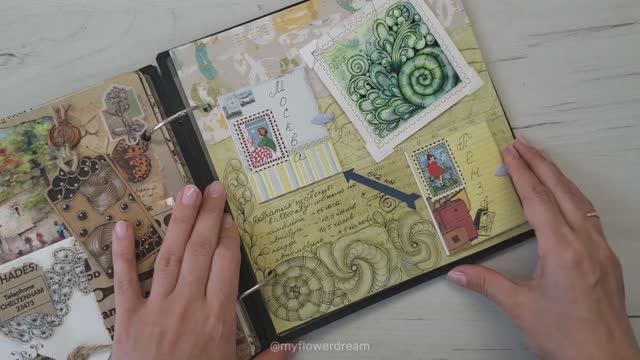 Проект «ZenTravelBook» и девятая страница от участницы Анны Карпухиной из Москвы (и из Пензы)