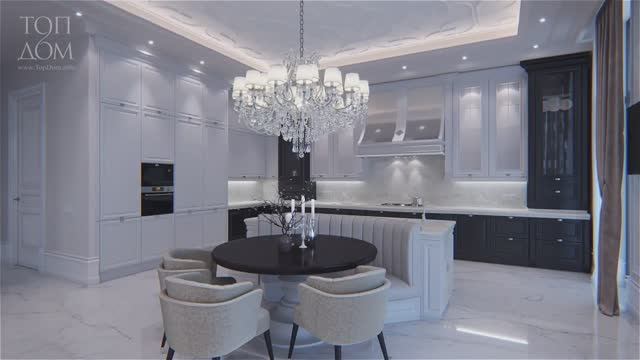 Вариант интерьера дома в стиле эклектика