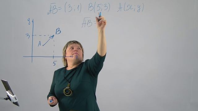 Тема 2.1. Координаты вектора, длина вектора Задача 3