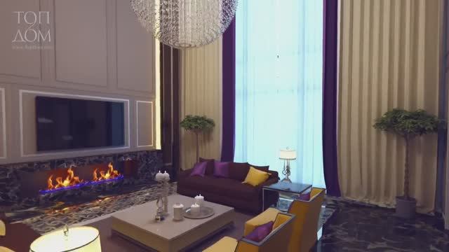 Дизайн интерьера большого дома