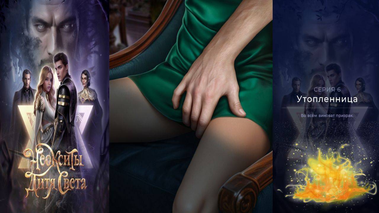 Истории Другого Мира / Неокситы: Дитя Света / 2 Сезон / Глава 6 / Утопленница / 💎