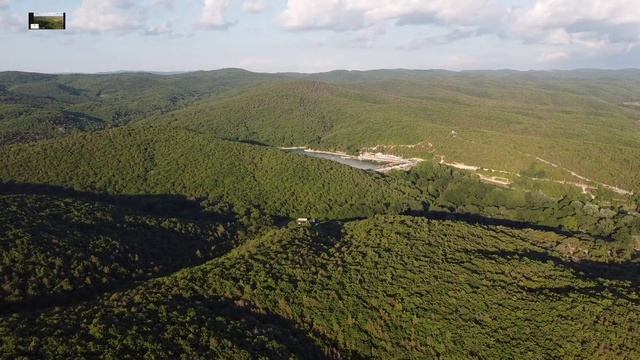 Прогулка на поляну над ЖК Холидей Хаус Сукко и полет до озера Сукко