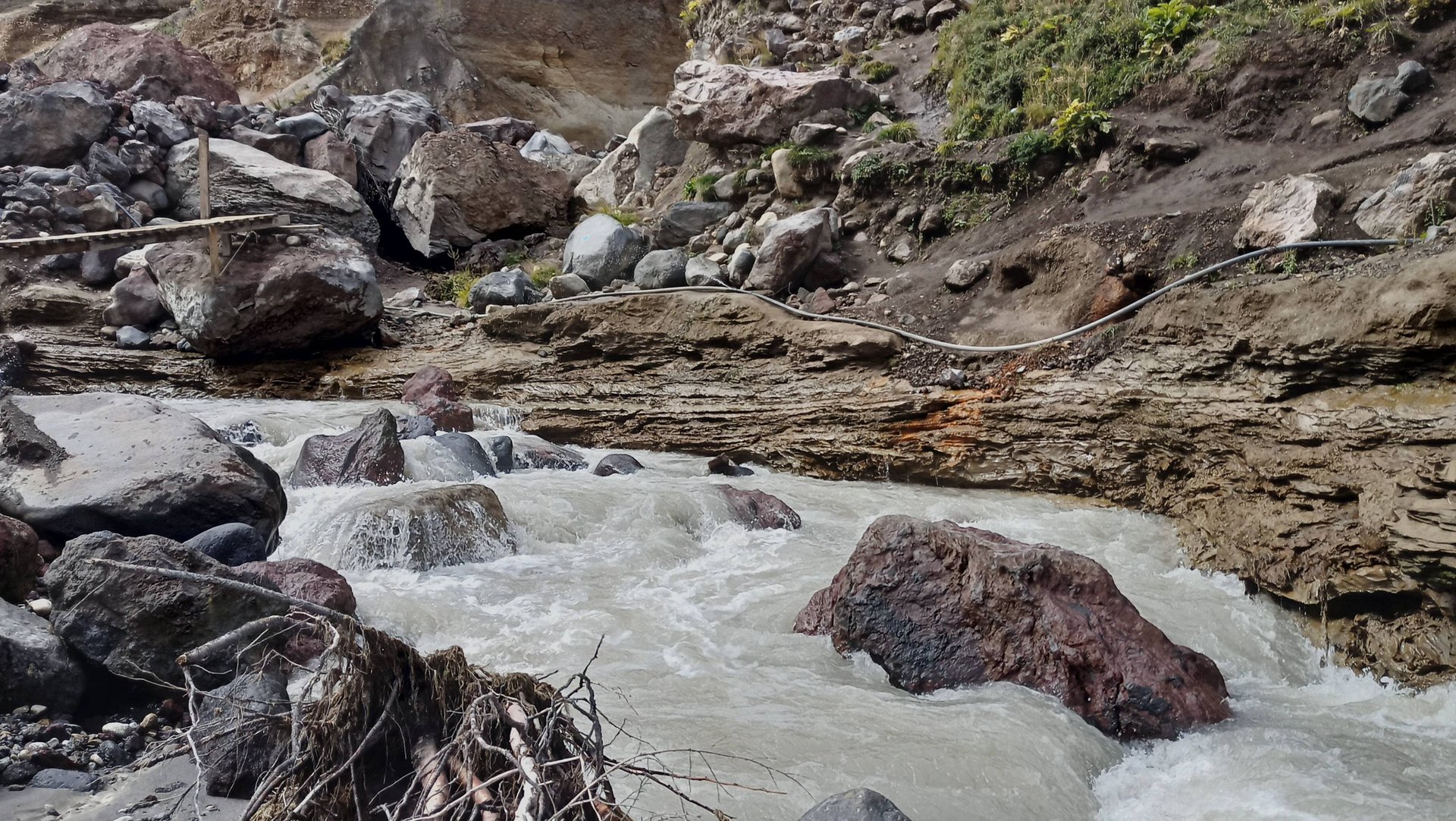 Дорога на Домбай. Кавказ