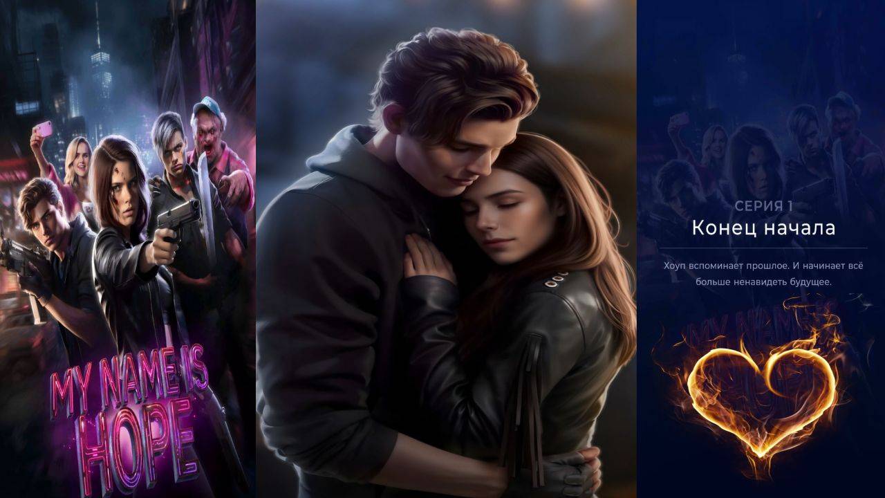 Истории Другого Мира / Меня зовут Хоуп / 1 Сезон / Глава 1 / Конец начала / 💎