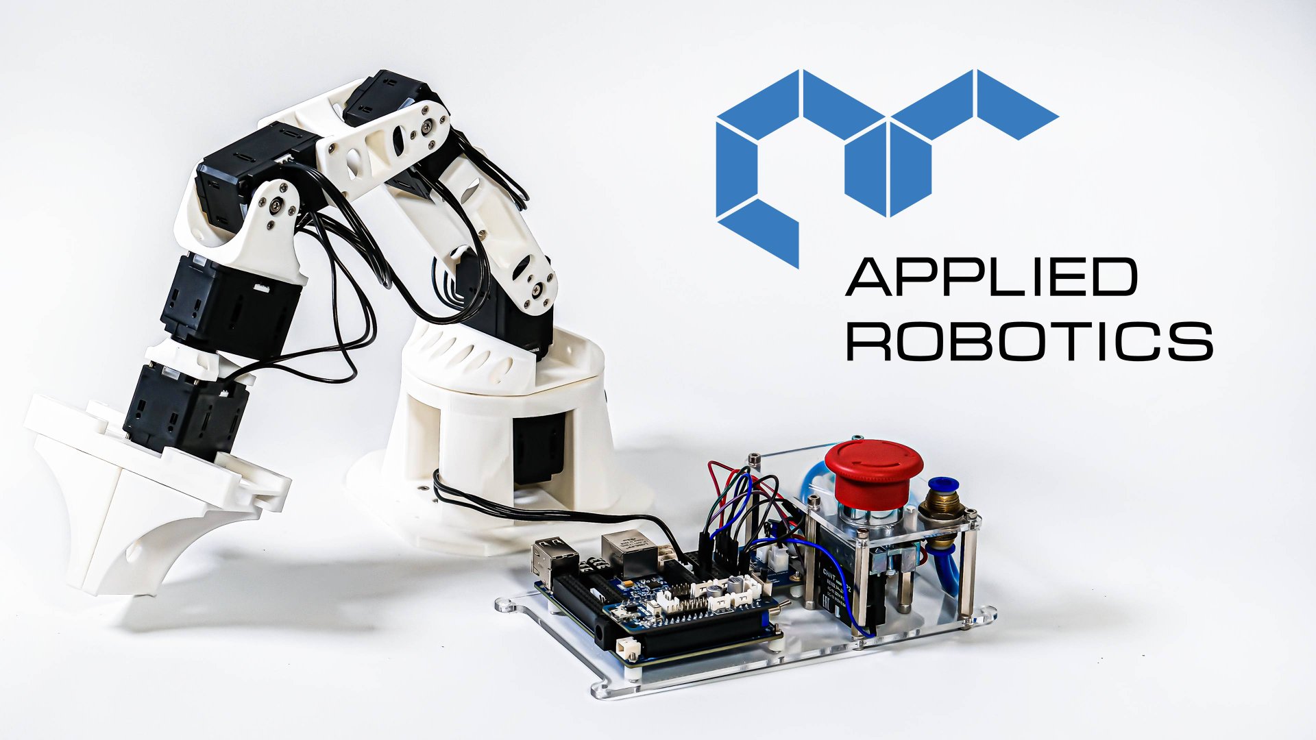 Демонстрация работы углового манипулятора DIY