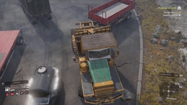 Snowrunner_2023 Остров Драмонт!