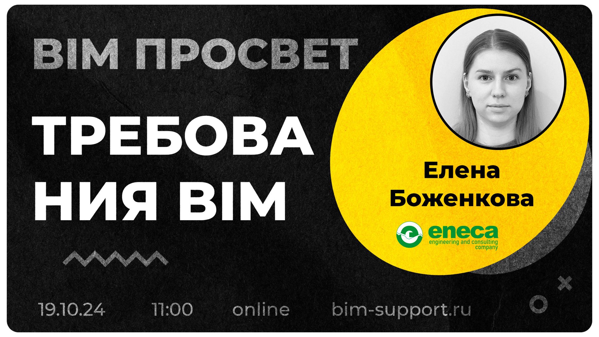 Как управляют BIM Требованиями в Энэка? Рассказала Елена Боженкова. BIM Просвет 19.10.24