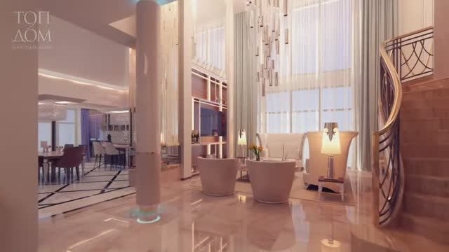 Уникальные интерьеры большого дома