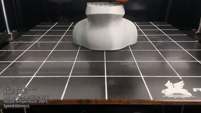 Полностью закрытая конструкция FlyingBear Reborn2 3D принтер.печатный материал ПЭТГ