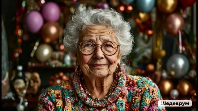 С днём рождения бабушка Галя.