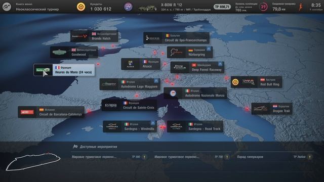 Gran Turismo 7_2023. ЛеМан в дождь!