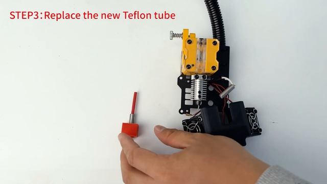 Flying Bear Aone 2 / Снятие тефлоновой трубки