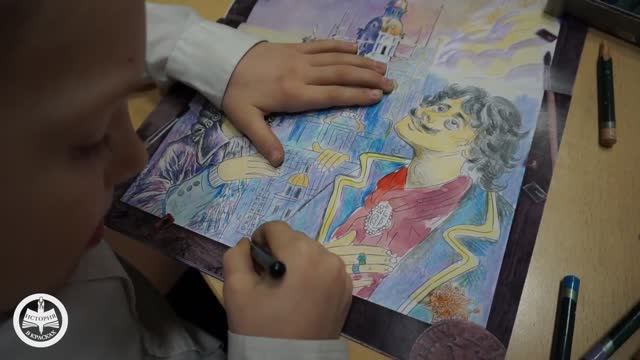 Город Петра и Петр I
Видеоурок "Петр I и архитектур Доменико Трезини" (субтитры) техника-смешанная