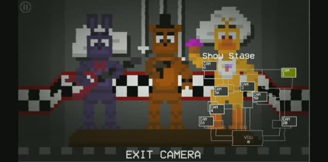 прохождение фнаф 2д часть 1