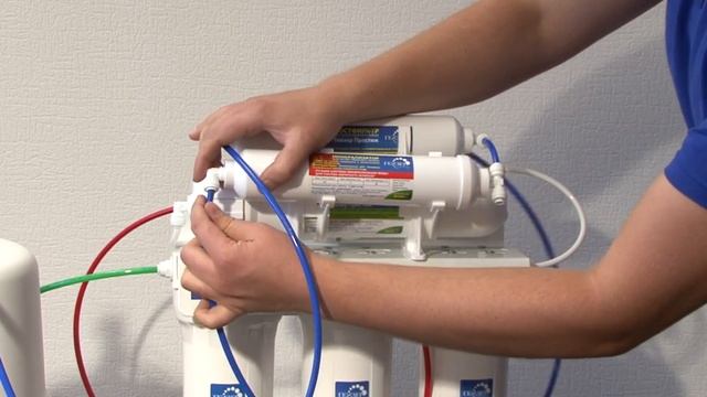 Установка минерализатора в фильтр Гейзер Престиж