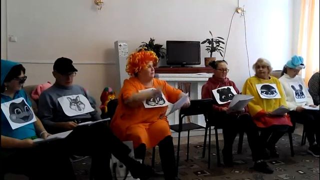 Начало читки сказки "Новые приключения Колобка"