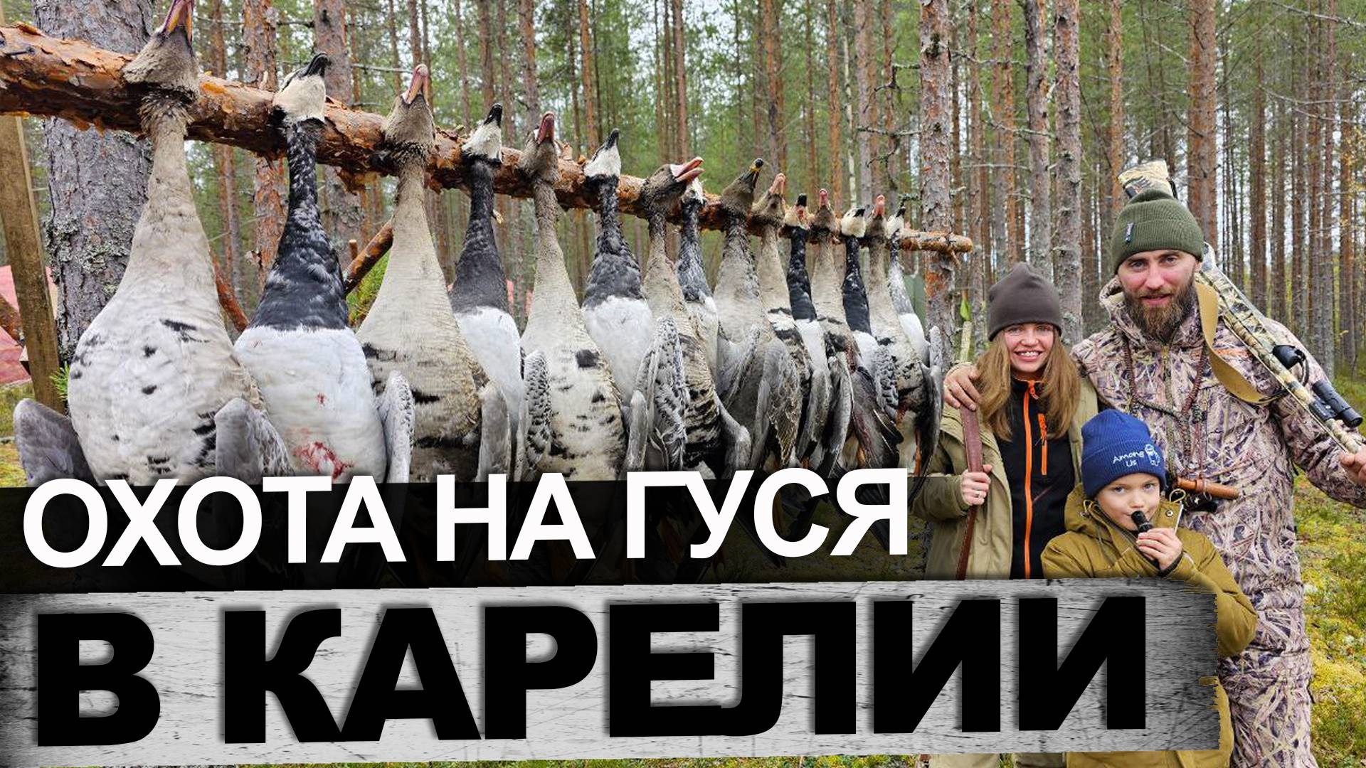 Охота на Гуся Карелия 2024