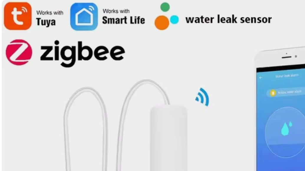 Датчик протечки воды ONENUO Tuya Smart Zigbee. Тест.