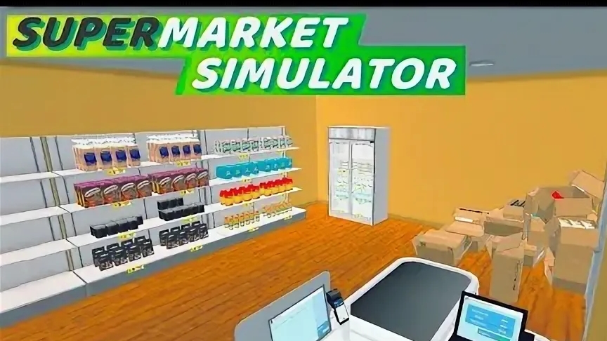 Играем в supermarket simuletor #2 I 4K
