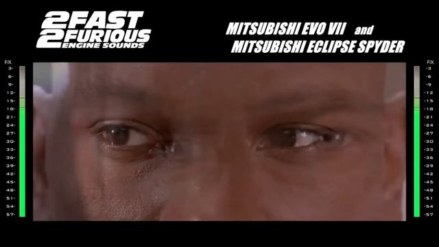 форсаж 2 ево и эклипс спайдер звук#5