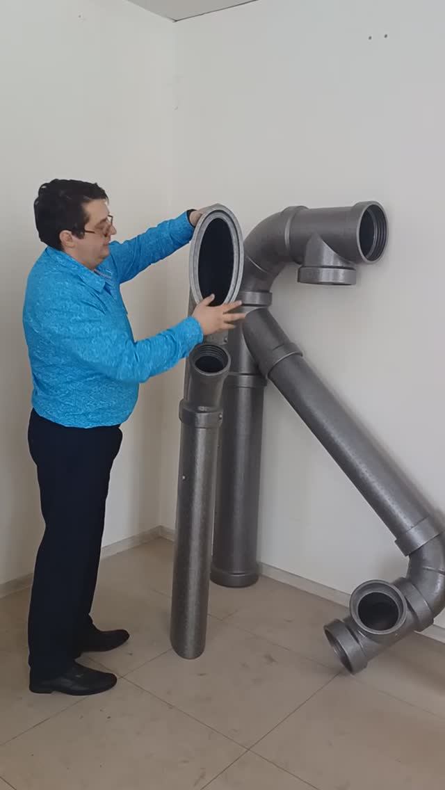 Воздуховоды из вспененного полипропилена.