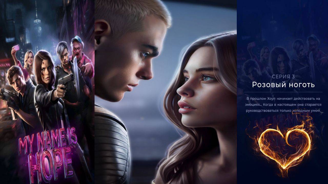 Истории Другого Мира / Меня зовут Хоуп / 1 Сезон / Глава 3 / Розовый ноготь / 💎
