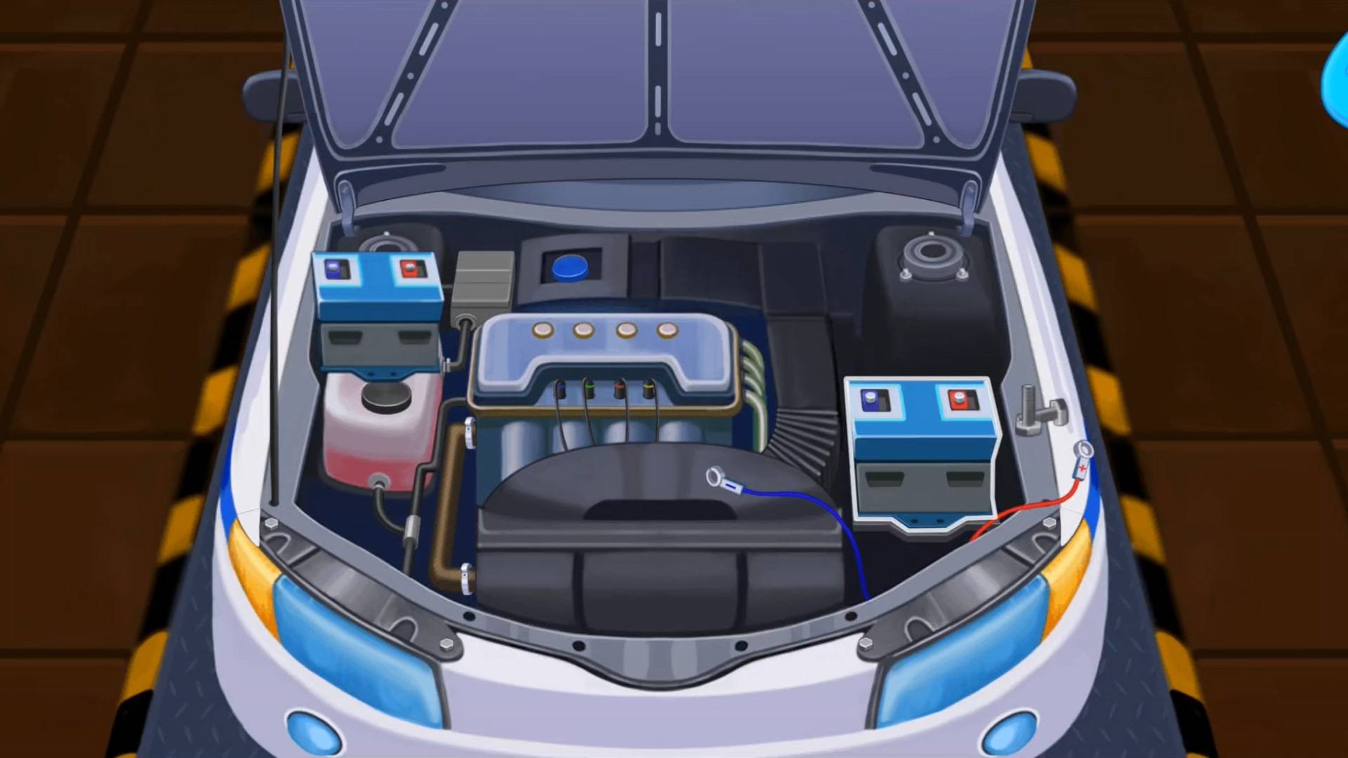 Давай отремонтируем автомобиль | Мультфильм Ремонт Авто Автомастерская для детей