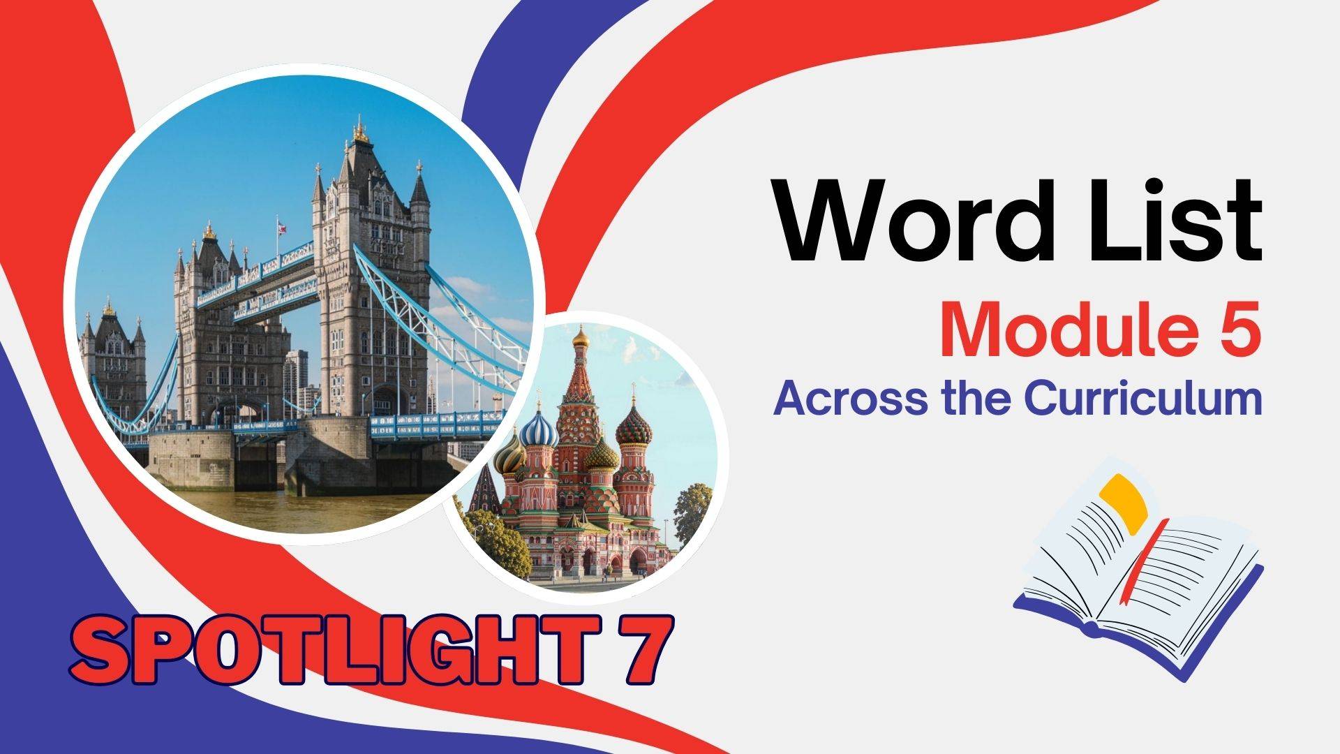Spotlight 7. Module 5. Across the Curriculum 5. Word List. Список слов