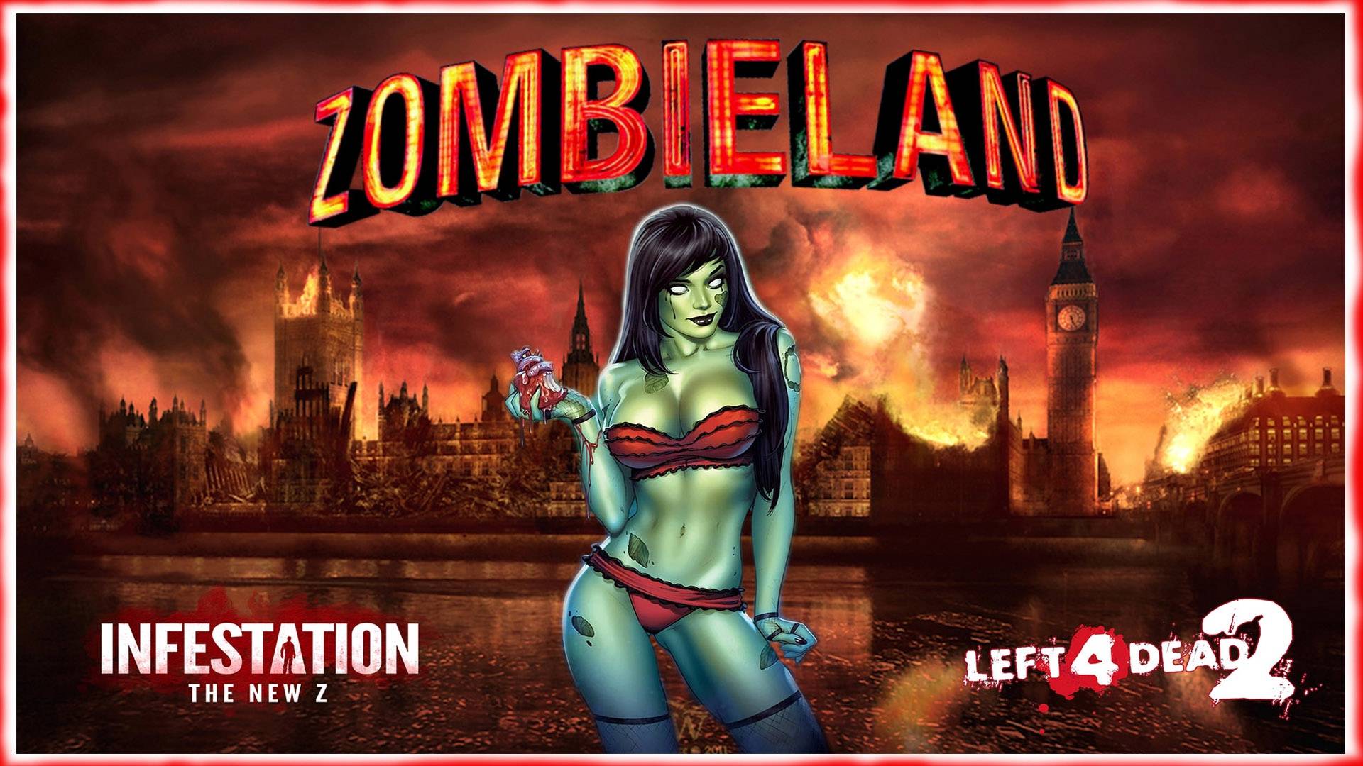 {Infestation: The New Z; Left 4 Dead 2} Zombieland, ЗомбиЛенд... Кооператив, баги, приколы, фейлы...