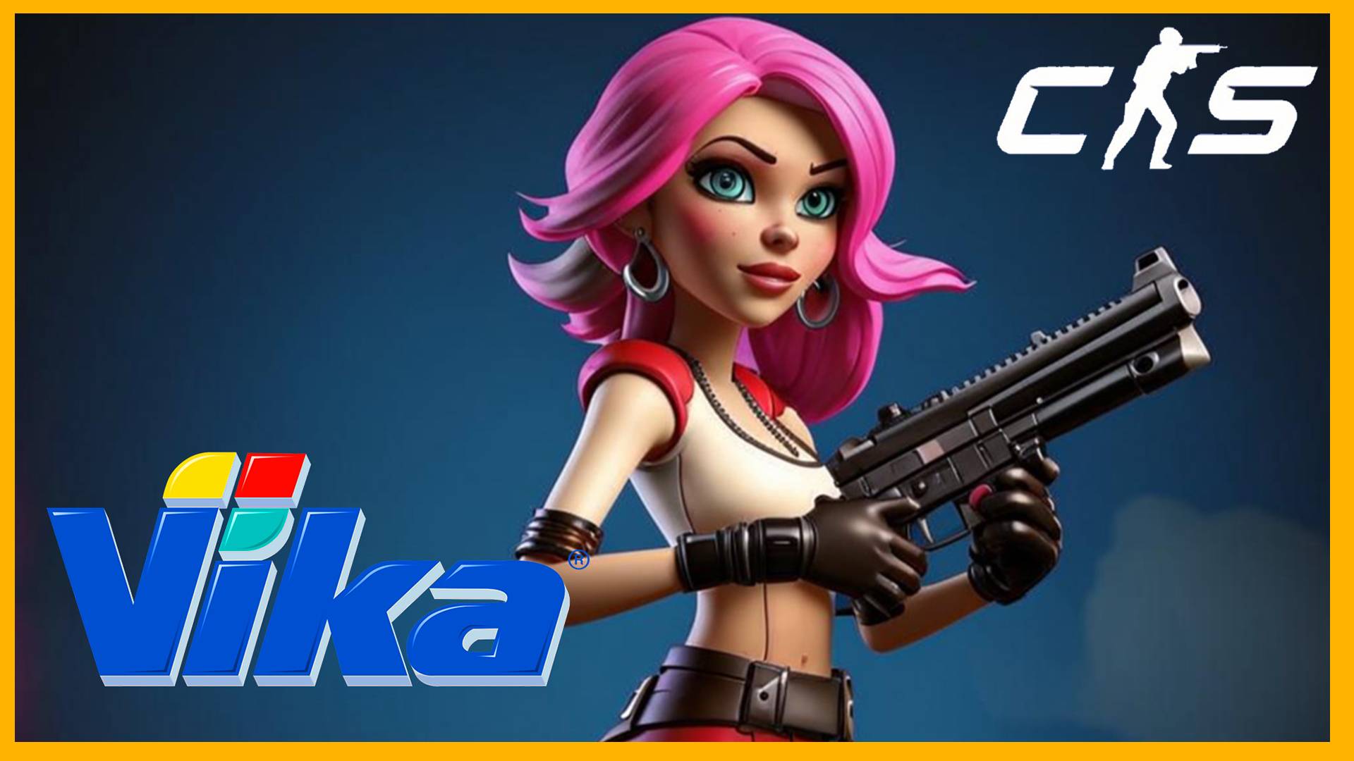 {CS2} Знакомьтесь... - Вика!!!! Приколы и фейлы в кс2!!! Общение с девушкой!!  [Псих на сервере #79]