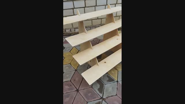 Стеллаж для ярмарки. #Shorts