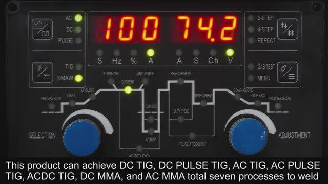 Сварочный аппарат для аргонодуговой сварки AOTAI ATIG400PAC PLUS