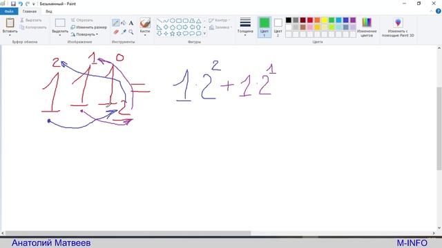 Урок двоичная система счисления