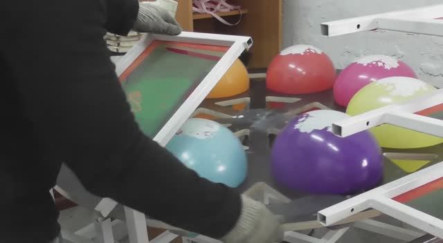 Печать на воздушных шарах