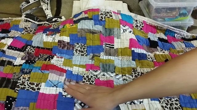 Переработка мелких лоскутов/Обзор сшитых изделий