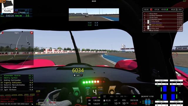 URC LeMans Series, 1 час Chang, 22/01/2020