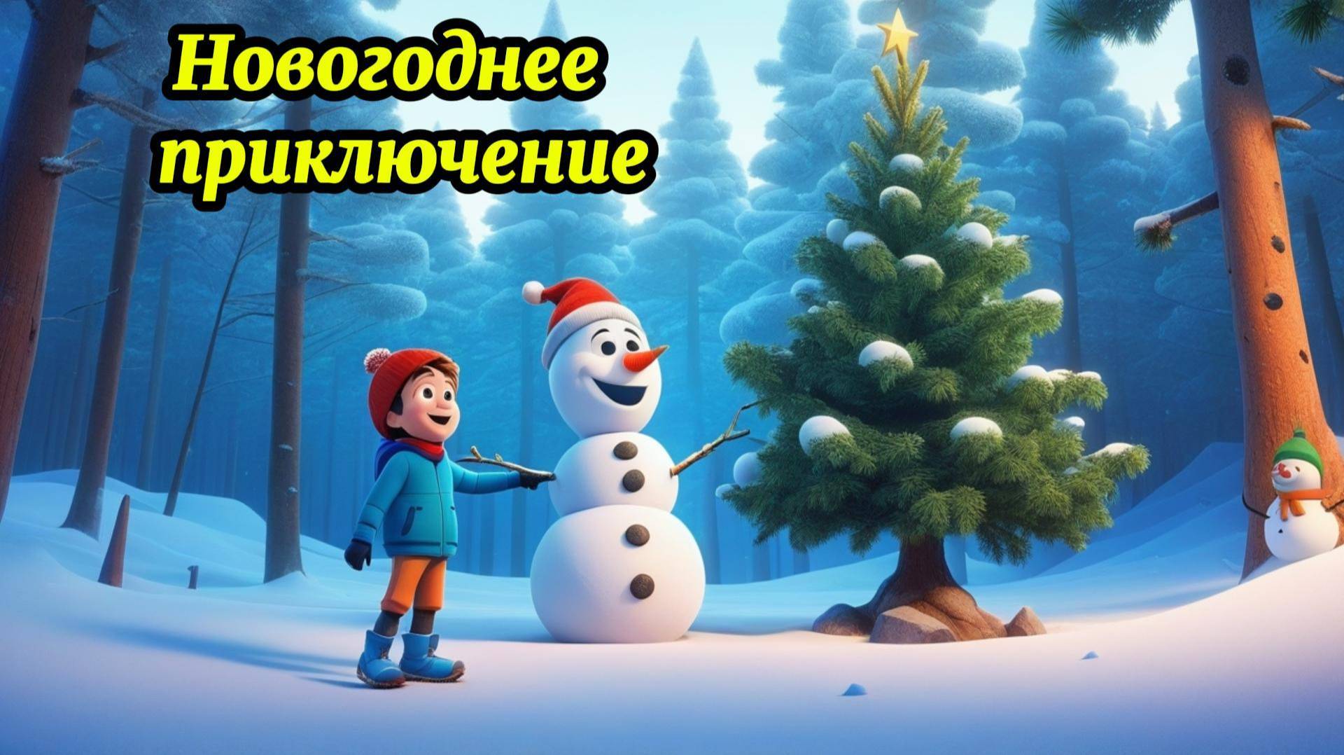 Сказки | Новогоднее приключение | Детские сказки онлайн | сказка | мультик
