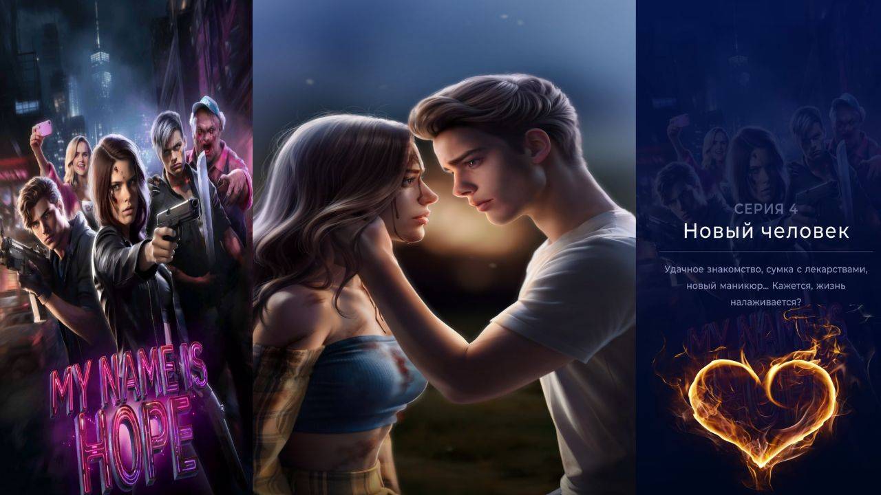Истории Другого Мира / Меня зовут Хоуп / 1 Сезон / Глава 4 / Новый человек / 💎