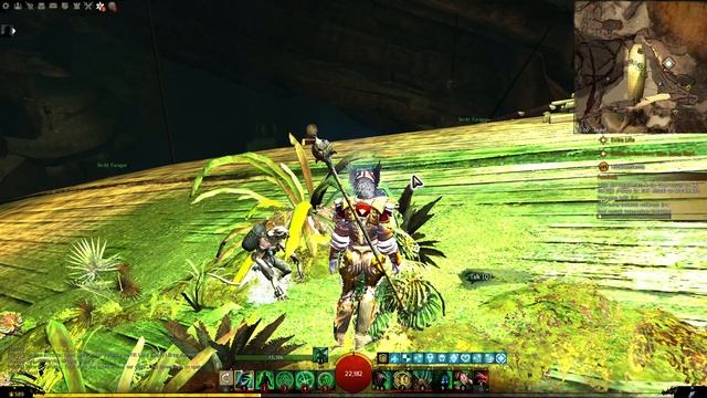 Dowsing Rod из финального сундука Retrospective Runaround jumping puzzle (Guild Wars 2)