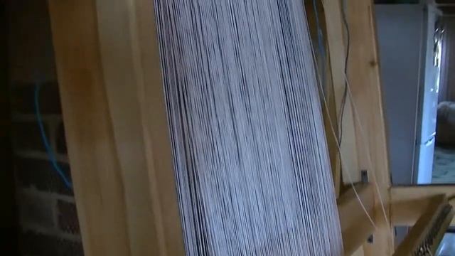 Ковер ручной работы -  заправка  станка