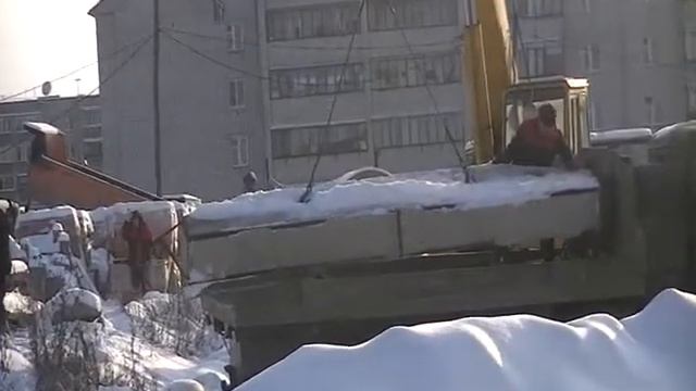 остатки башенного крана